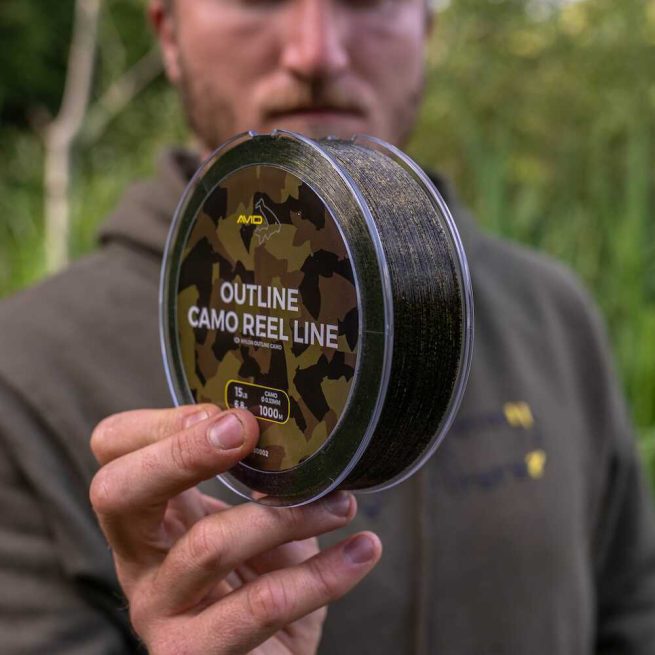 AVID OUTLINE CAMO REEL LINE 1000mt - Falko Pesca Sport